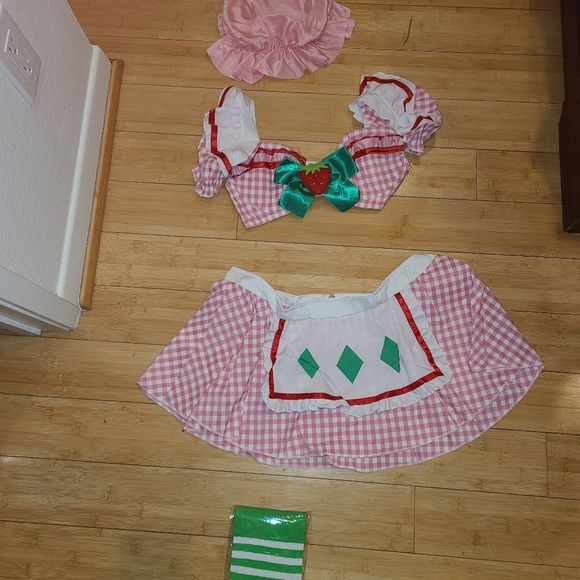Leg Avenue | Other | Sexy Strawberry Tart Costume Xs Only The Skirt And ...